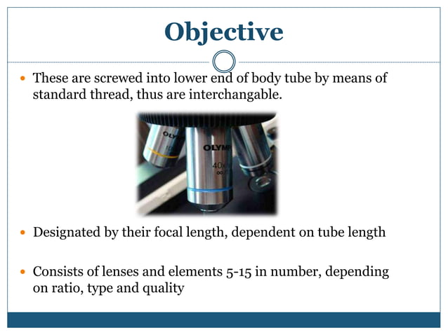Basics Of Microscope Part 1 Pptx