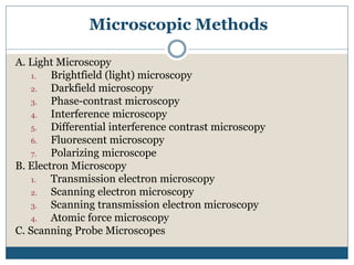 basics of microscope - part 1 | PPTX
