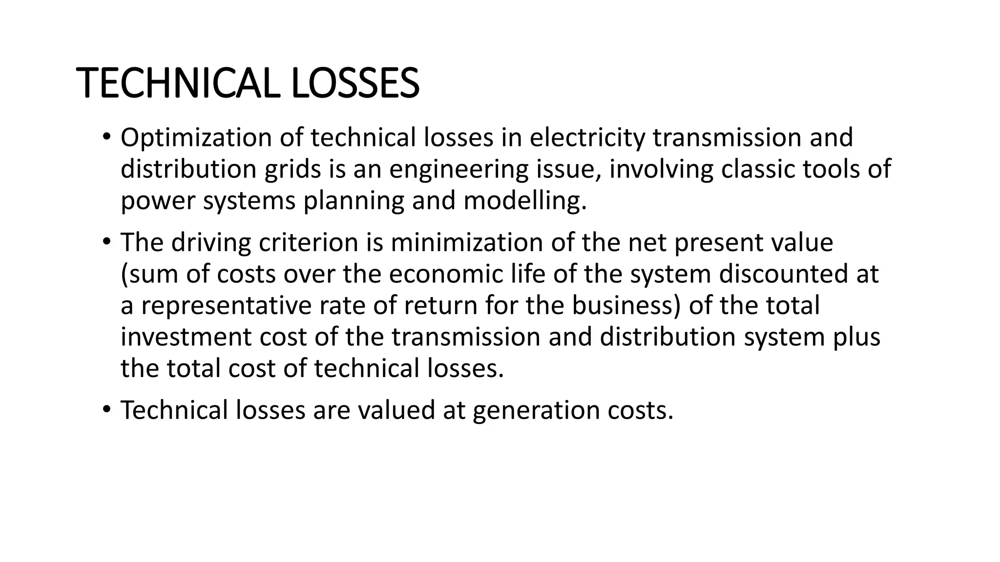1 Power System Losses Introduction Pdf
