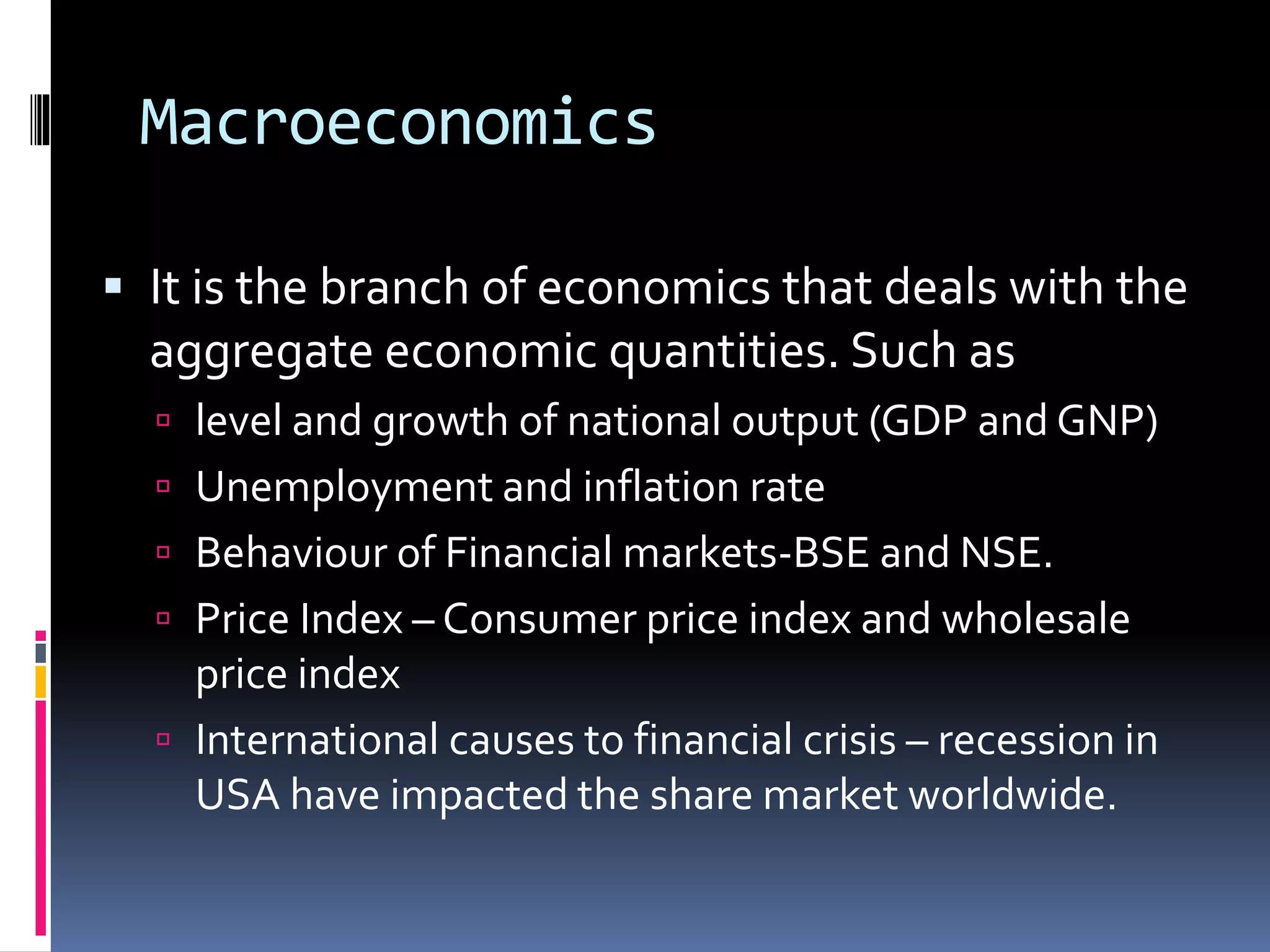1. introduction to microeconomics | PPTX