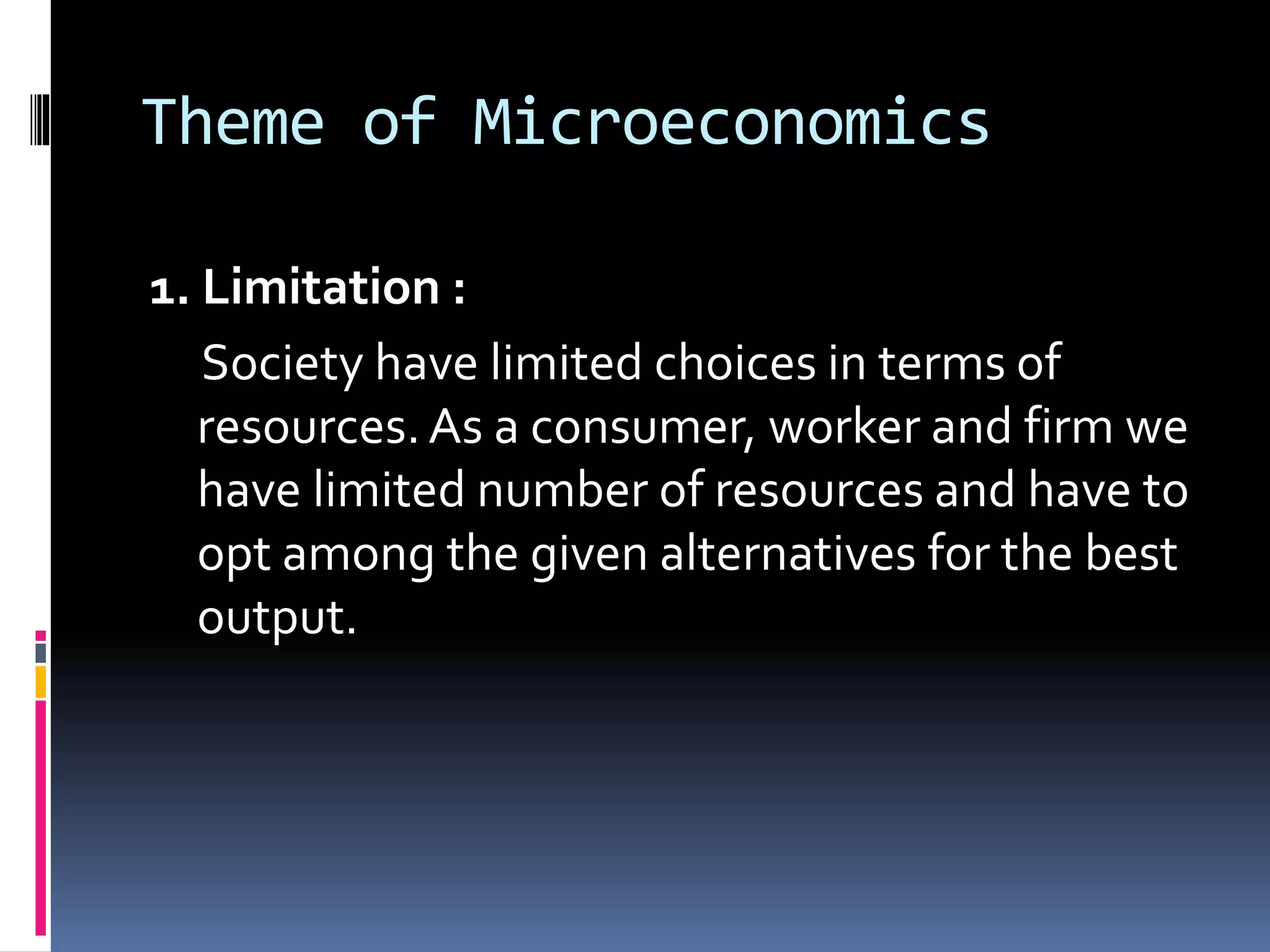 1. introduction to microeconomics | PPTX