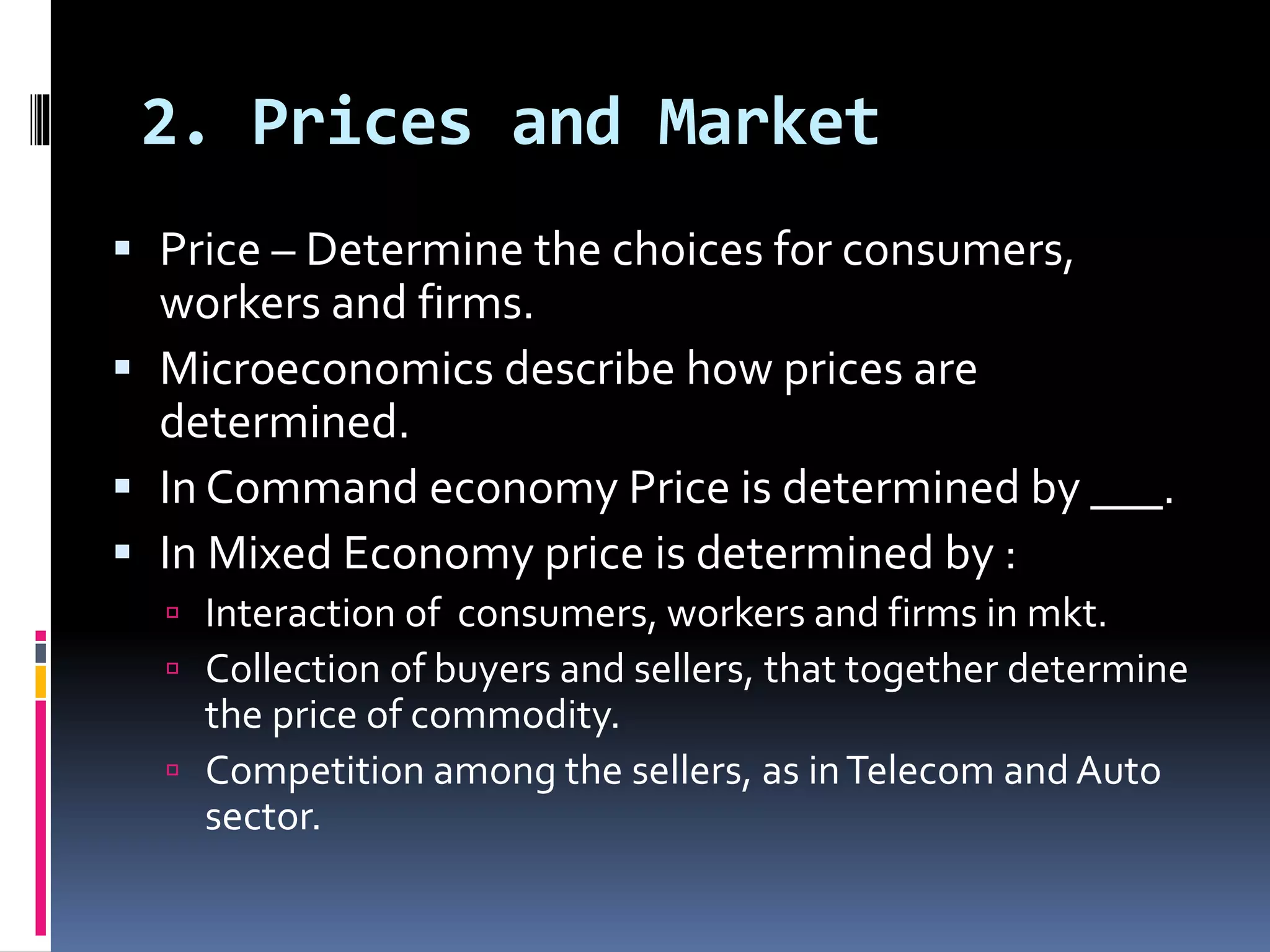1. introduction to microeconomics | PPTX
