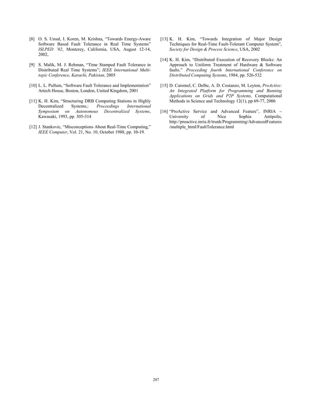 Adaptive Fault Tolerance In Real Time Cloud Computing Pdf