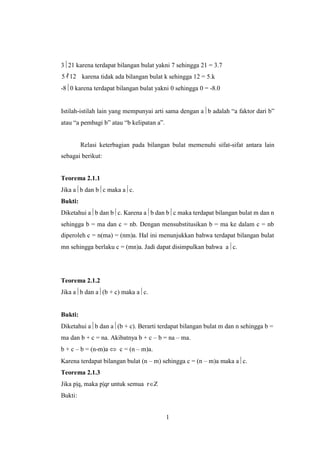 1. keterbagian | PDF