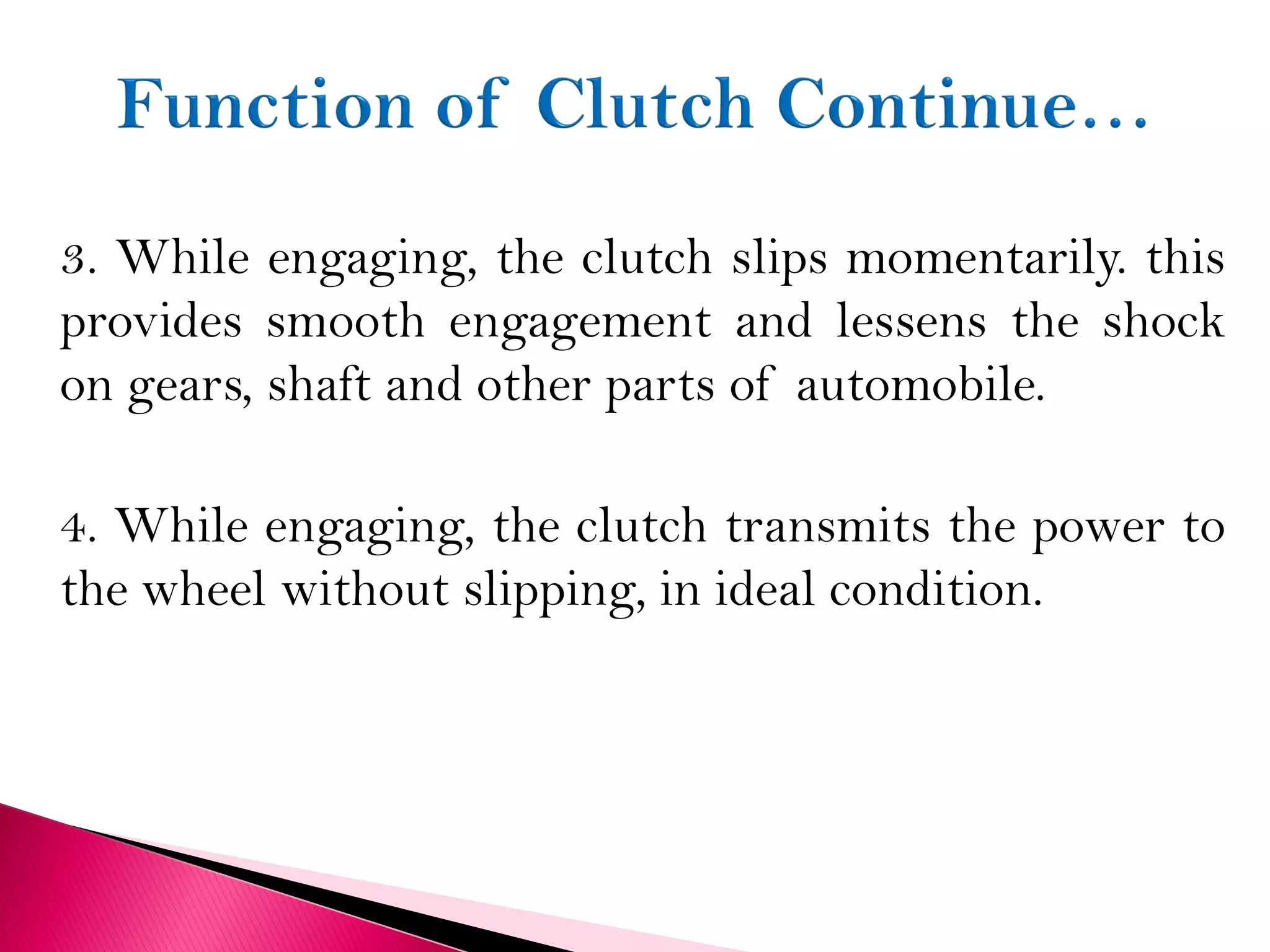 1. clutch | PDF
