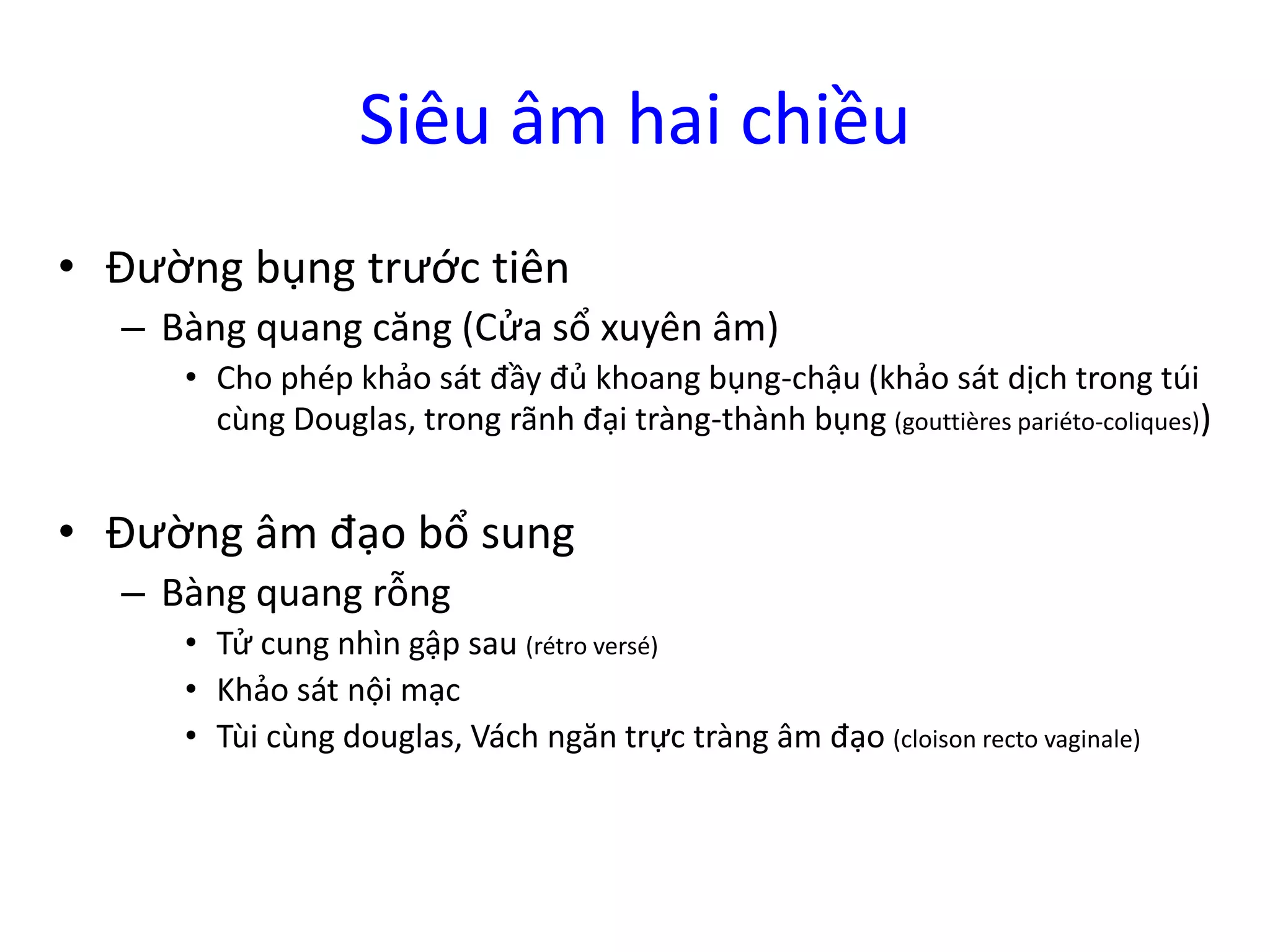 1. Sieu am phu khoa binh thuong, GS Michel Collet | PDF