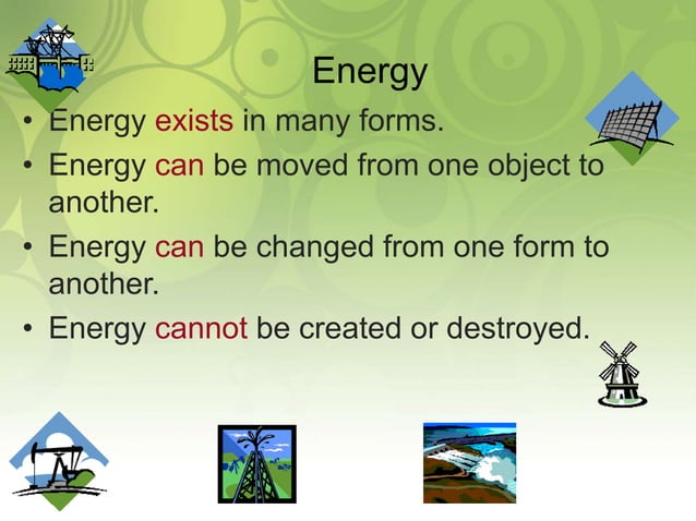 1. introduction to energy powerpoint | PPTX