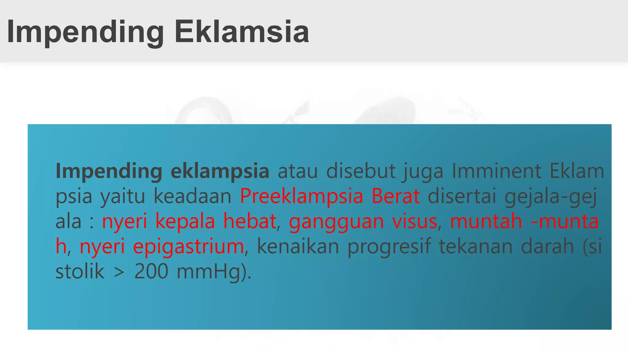 1. ppt kasus peb+ impending eklamsia | PPTX
