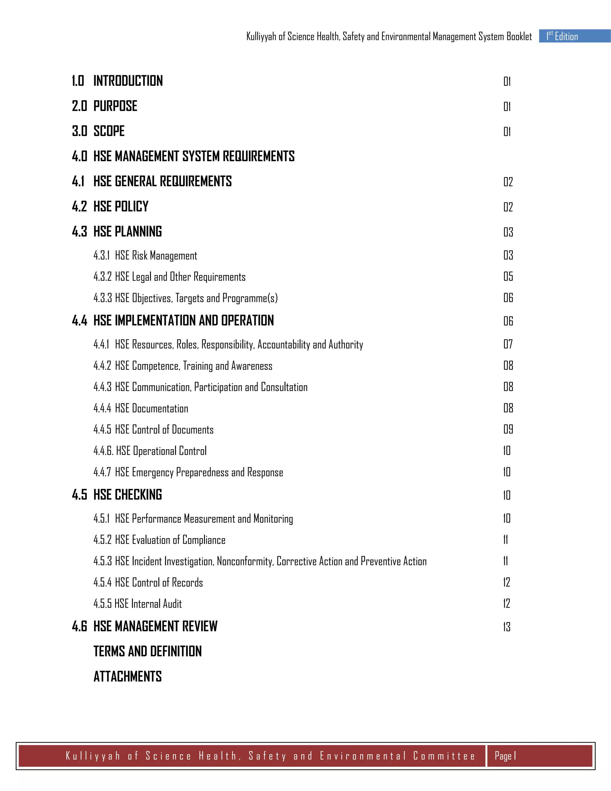 1. hsems booklet latest | PDF