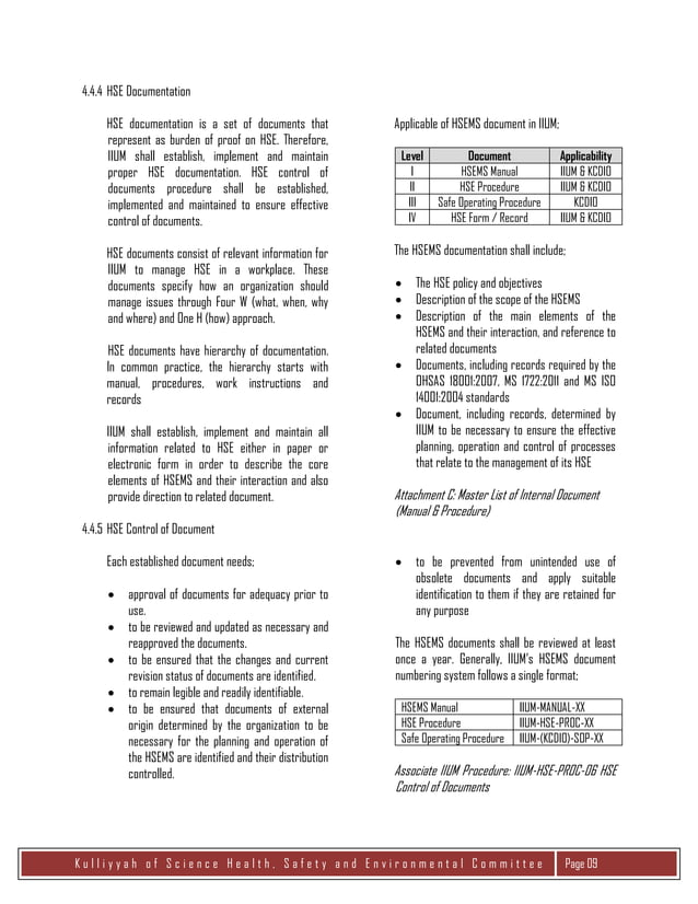 1. hsems booklet latest | PDF