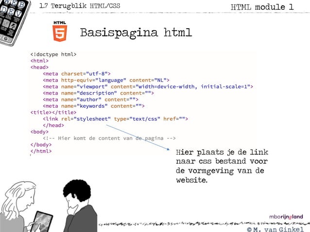 1.7 html css terugblik | PPT
