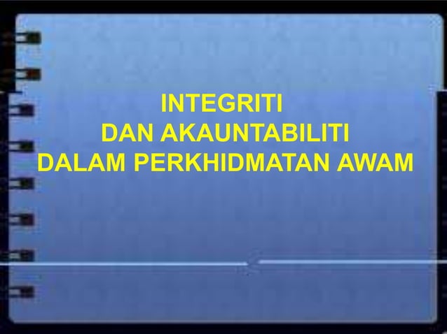 1. integriti 2 | PPTX