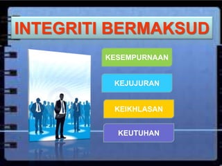 1. integriti 2 | PPT