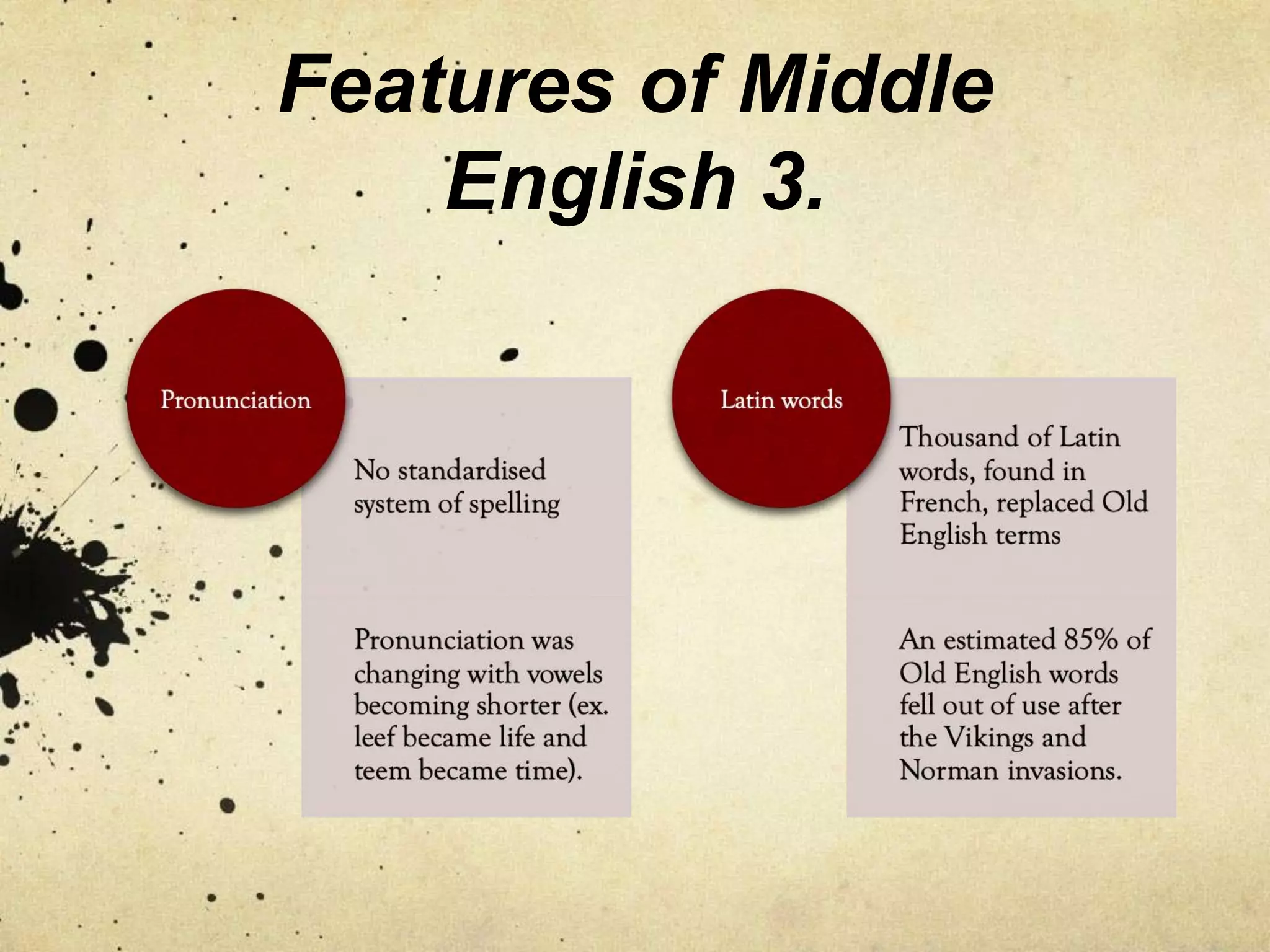1. history of english language | PPT