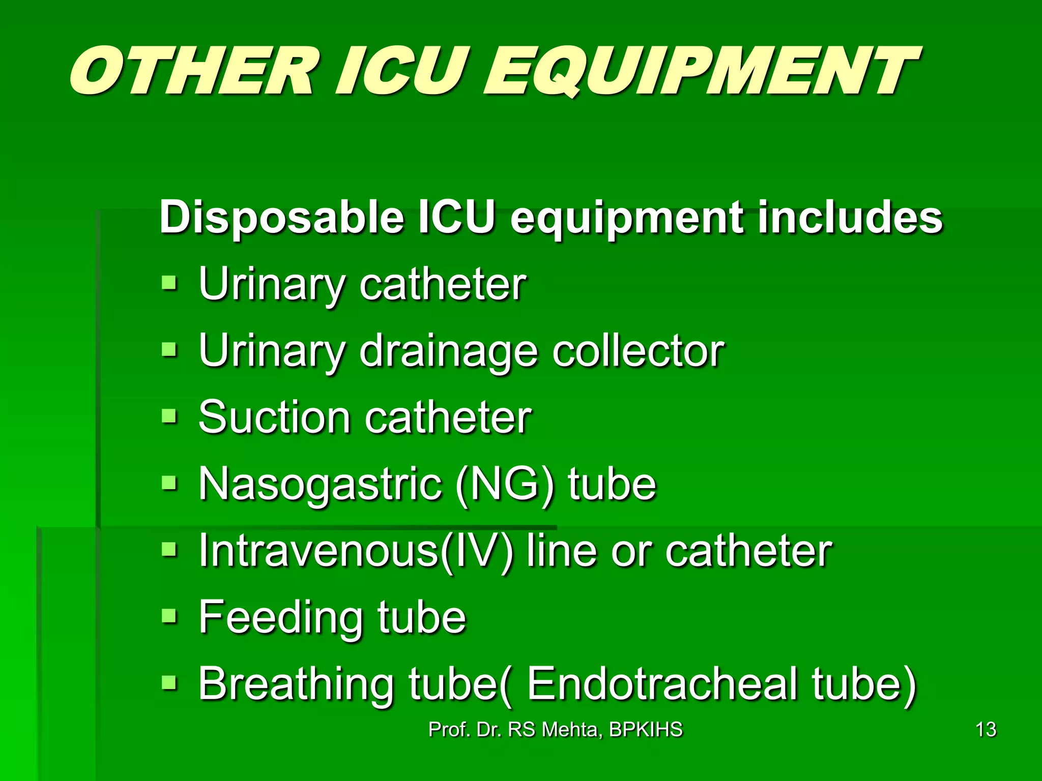 1.6. critical care devices used in icu- ext | PDF