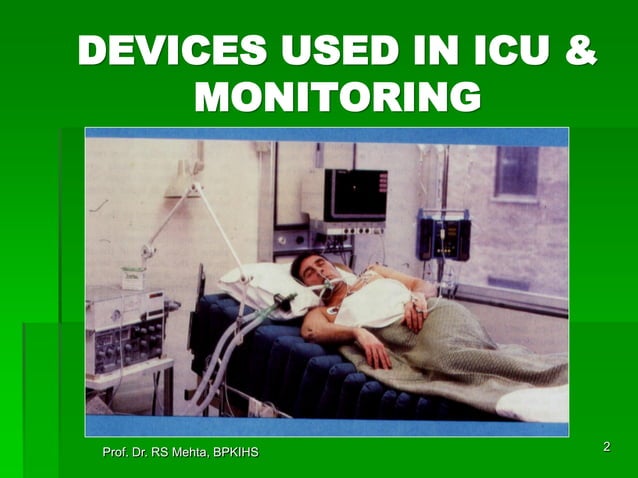 1.6. critical care devices used in icu- ext | PDF | First Aid | Injuries