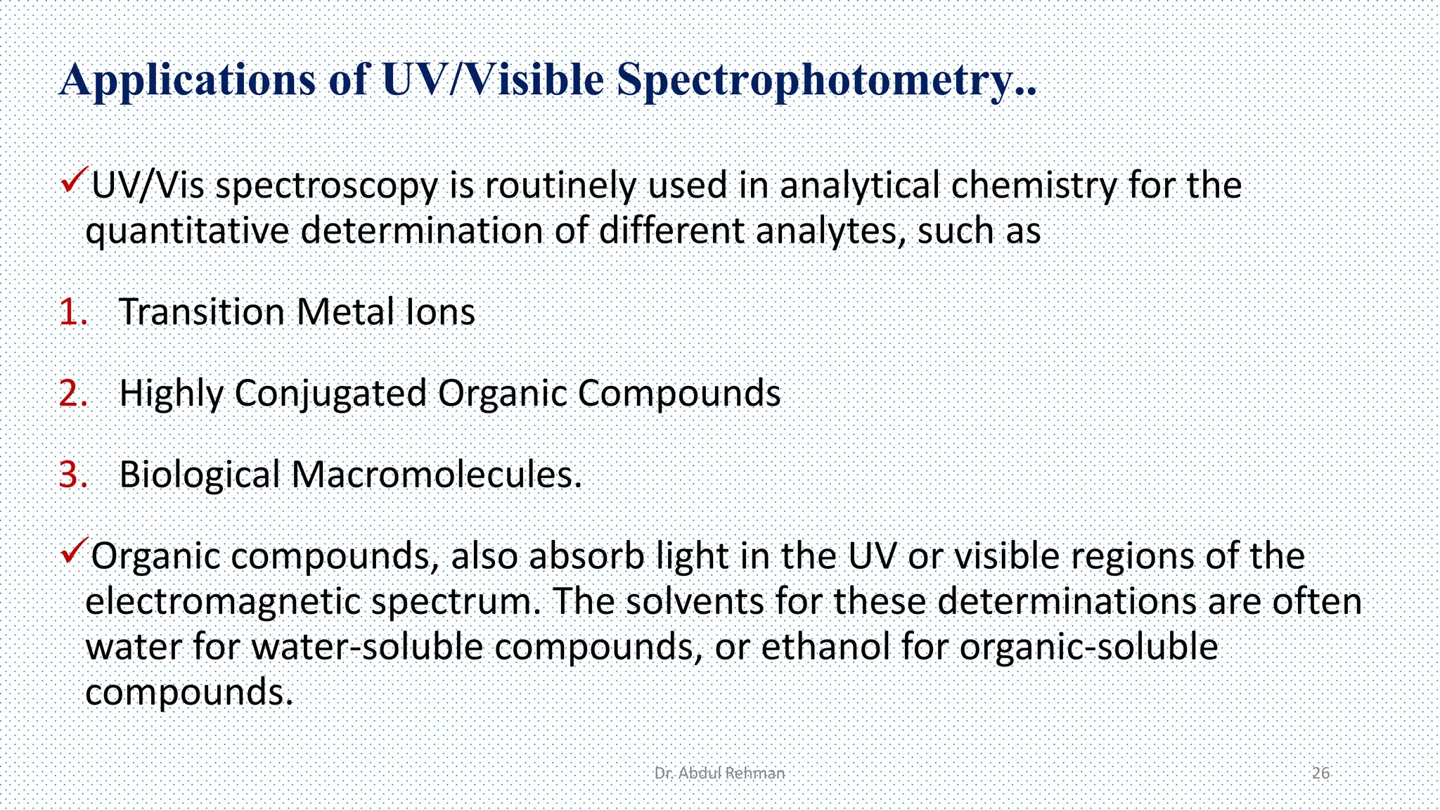 introduction to spectroscopy | PPTX