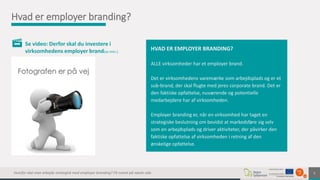 Kickstart eller valider virksomhedens employer branding strategi | PDF