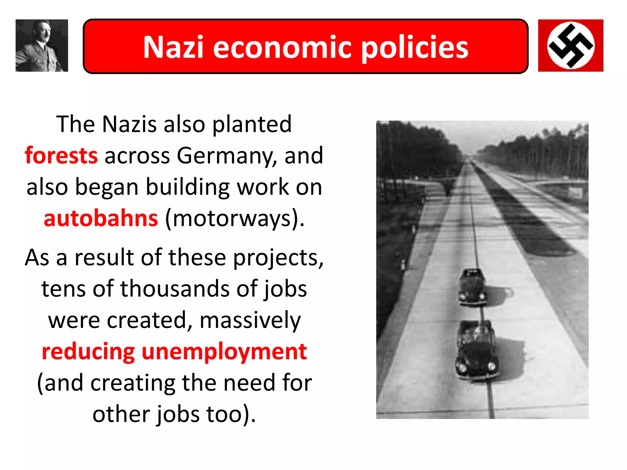 Hitler and Nazi Germany - economic policies | PPTX