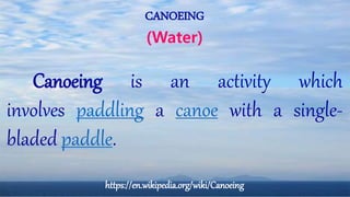Nature and Background of Outdoor Recreation | PPTX