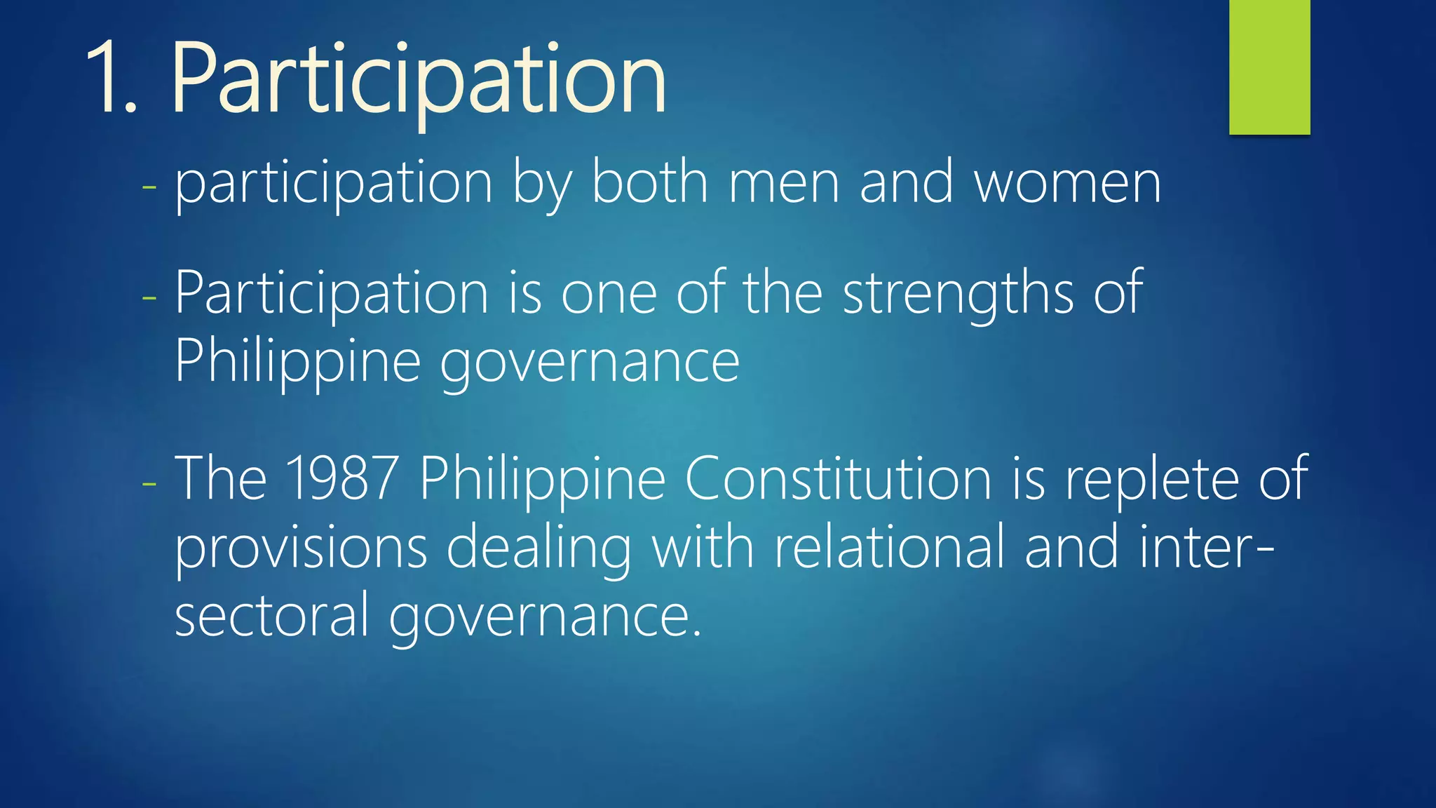 1. introduction to phil. politics and governance | PPTX