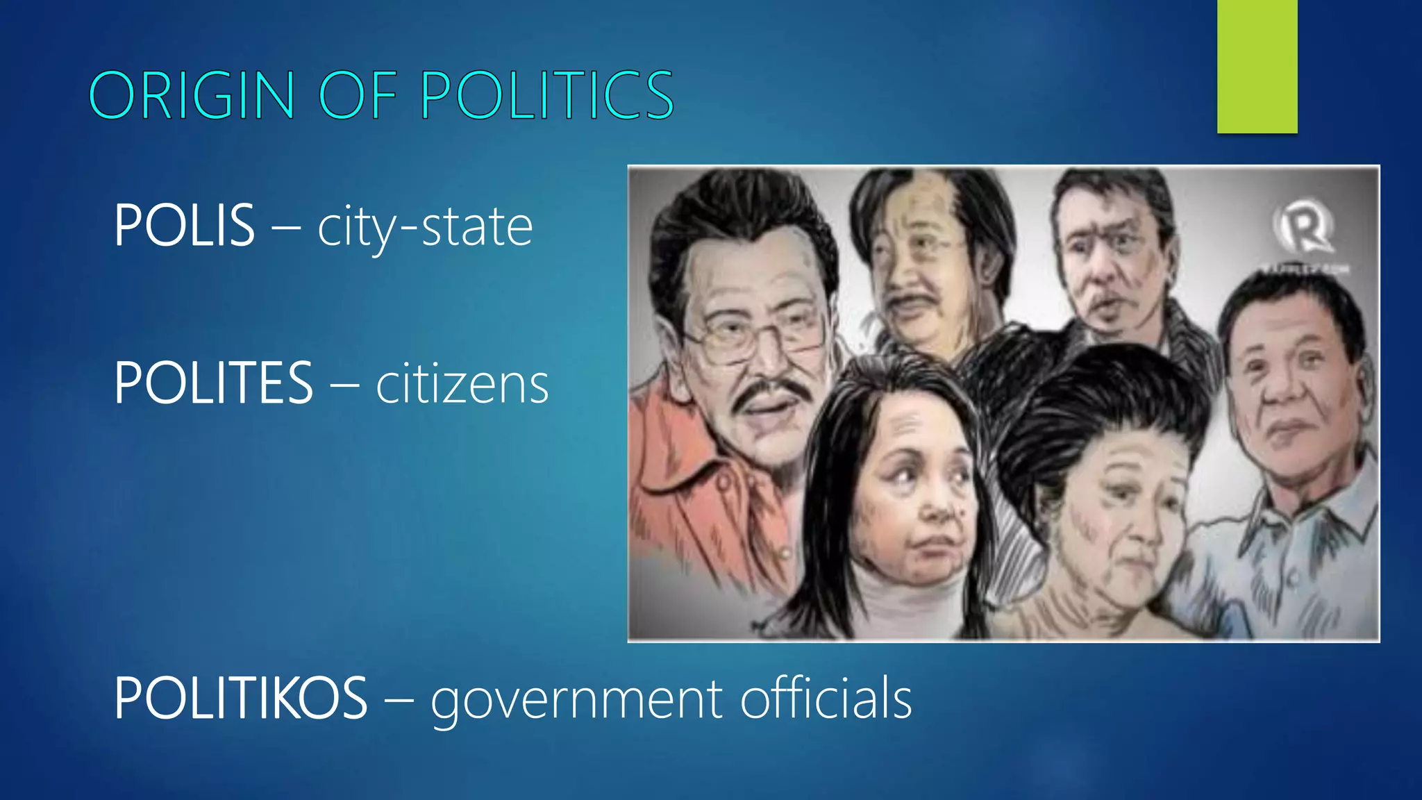 1. introduction to phil. politics and governance | PPTX