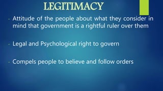 1. introduction to phil. politics and governance | PPTX