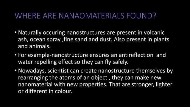 TYPES OF NANOMATERIAL | PPTX | Chemistry | Science