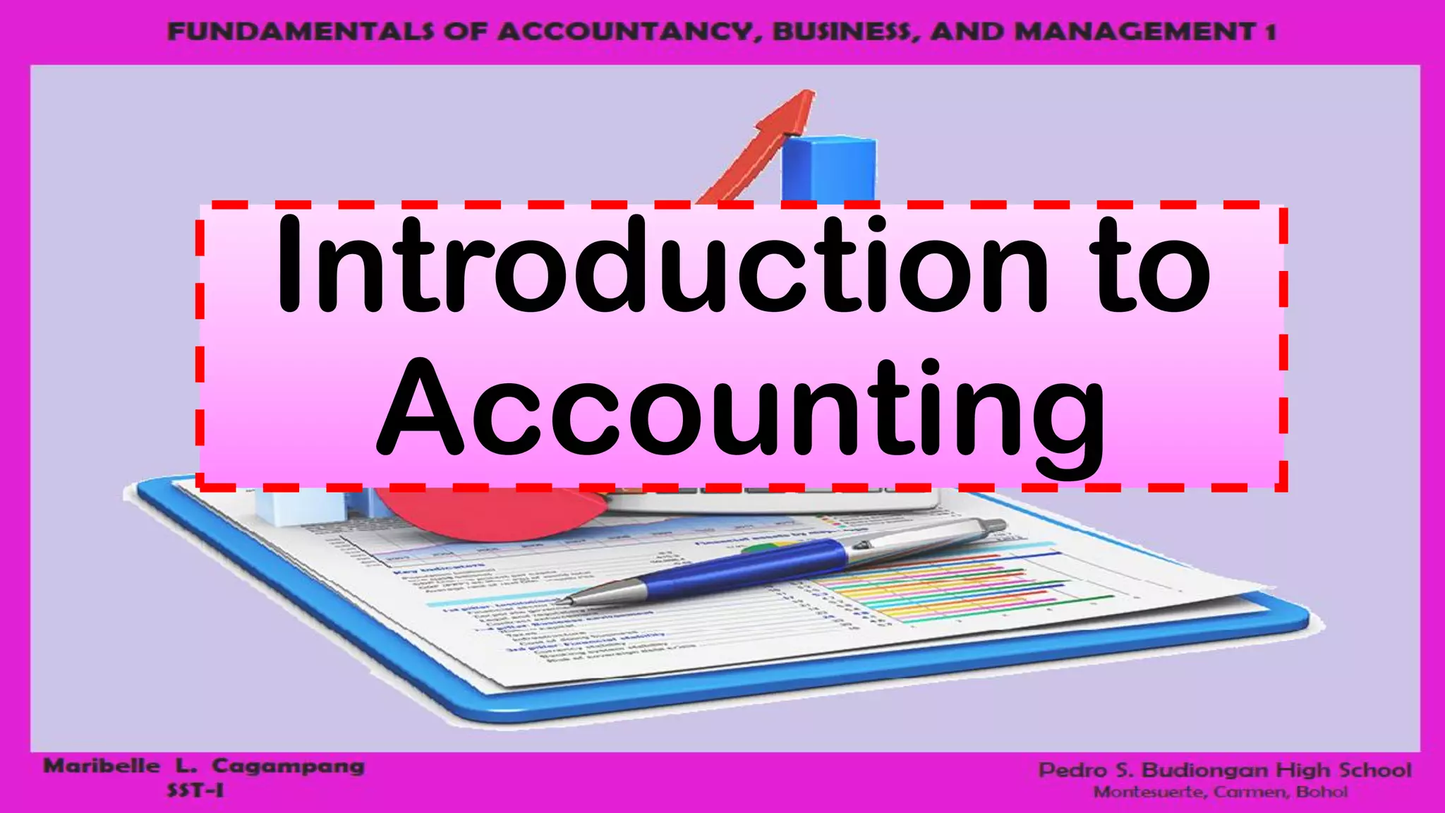 1. introduction to accounting | PDF