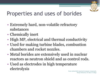 Some industrially important inorganic materials | PPTX