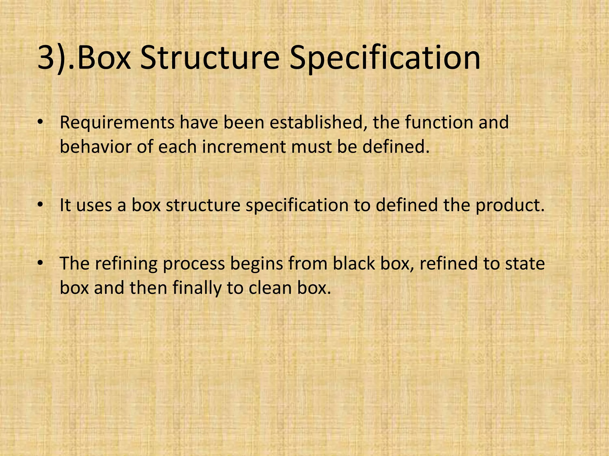 Cleanroom Software Engineering By NADEEM AHMED FROM DEPALPUR | PPTX