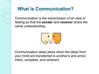 1. communication skills module 1 | PPTX