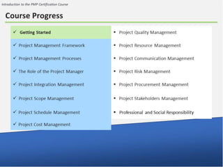 1. intro to pmp course | PDF