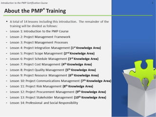 1. intro to pmp course | PDF