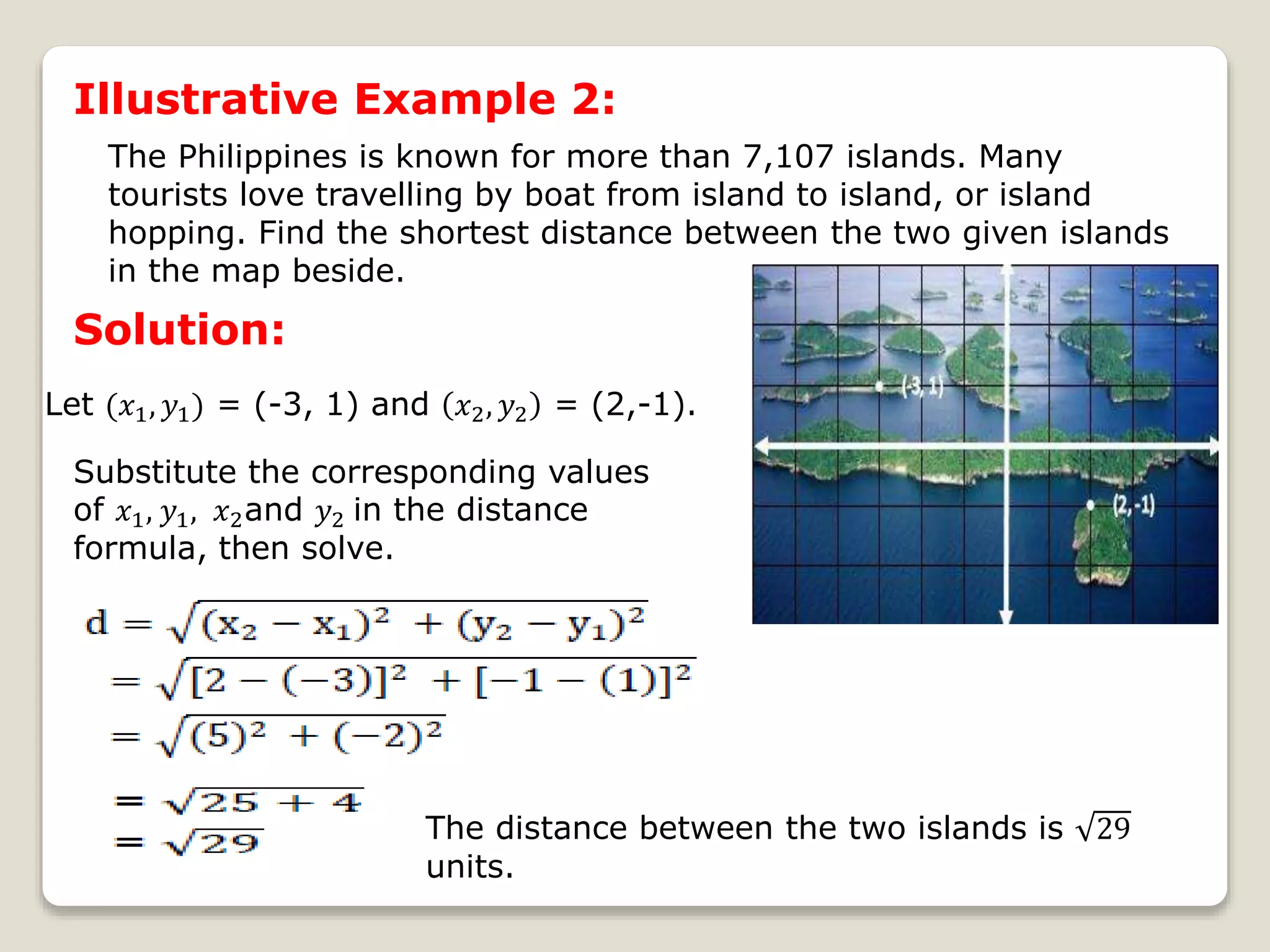 DISTANCE FORMULA (GRADE 10 MATH) | PPTX