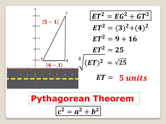DISTANCE FORMULA (GRADE 10 MATH) | PPTX | Homework and Study | Education