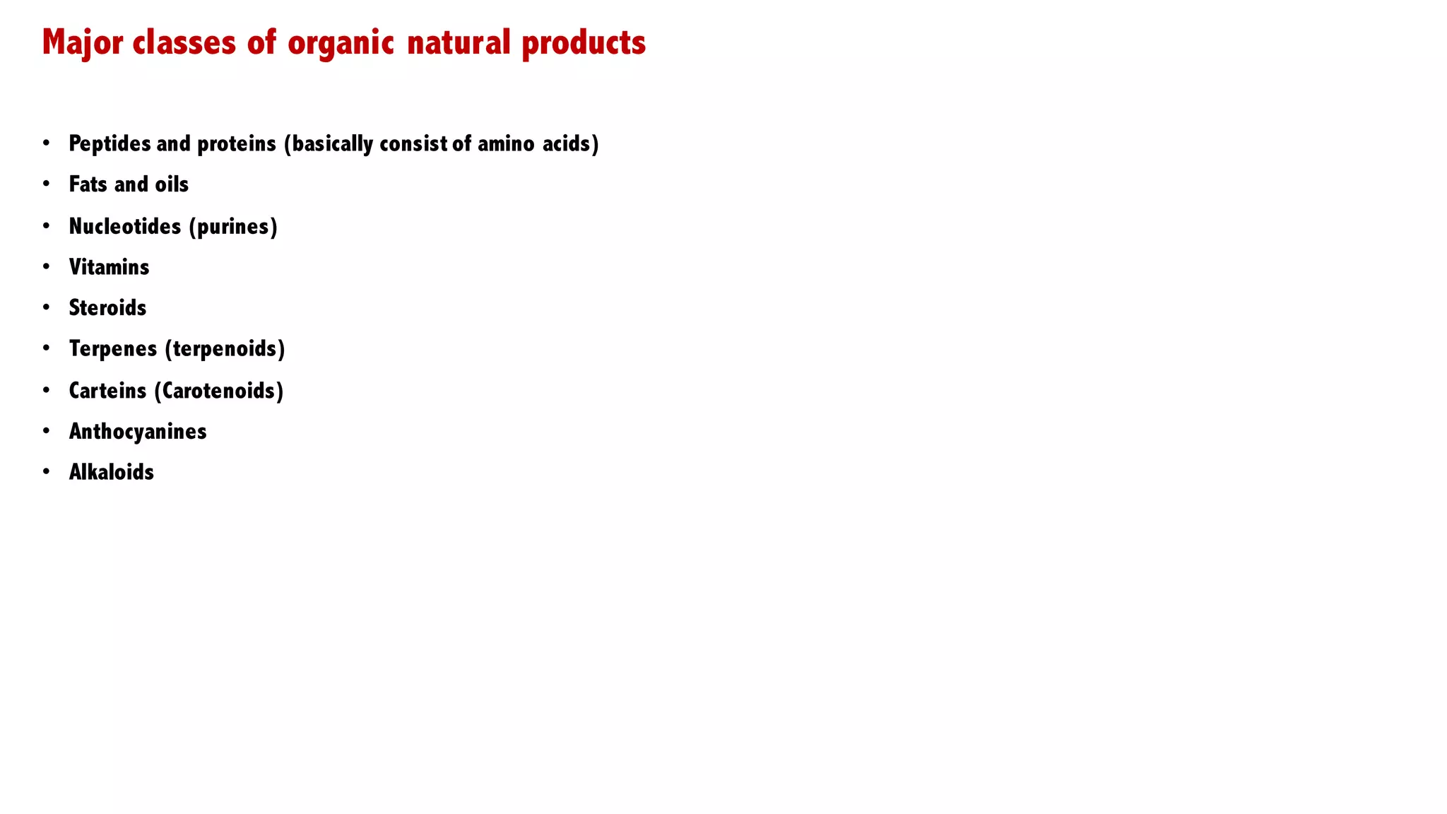 Chemistry of Natural Products | PDF