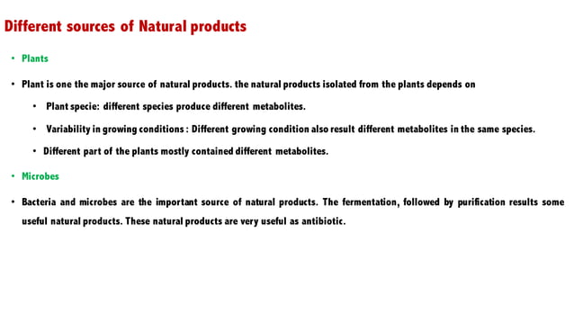 Chemistry of Natural Products | PDF