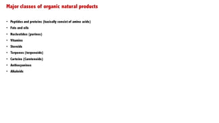 Chemistry of Natural Products | PDF