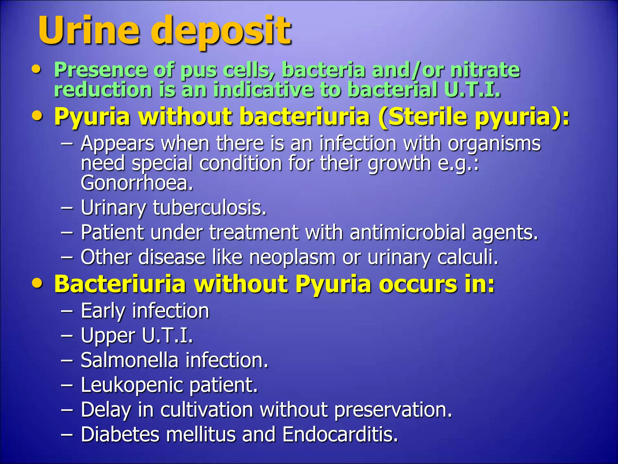 1. urinary tract infection (UTI) | PPT