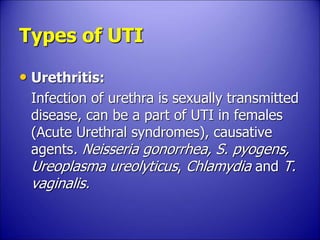 1. urinary tract infection (UTI) | PPT