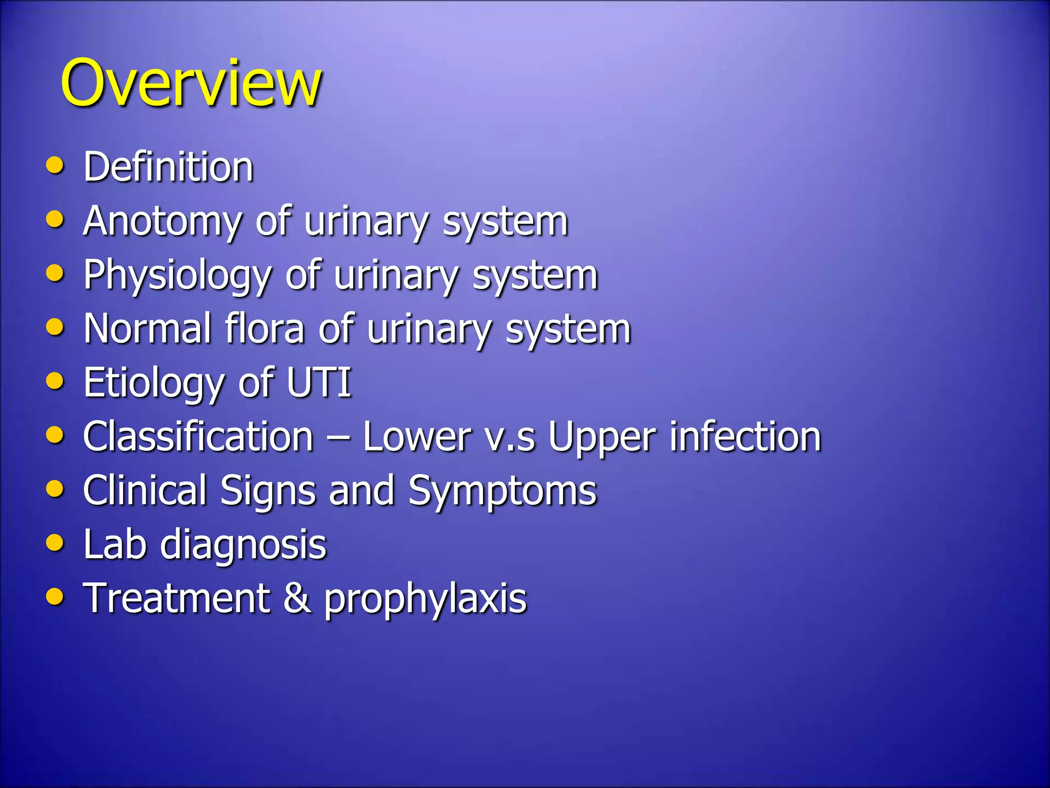 Urinary Tract Infection Dr.Mahadi H Abdallah | PPT