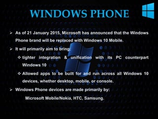 Android Vs Windows Phone | PPT