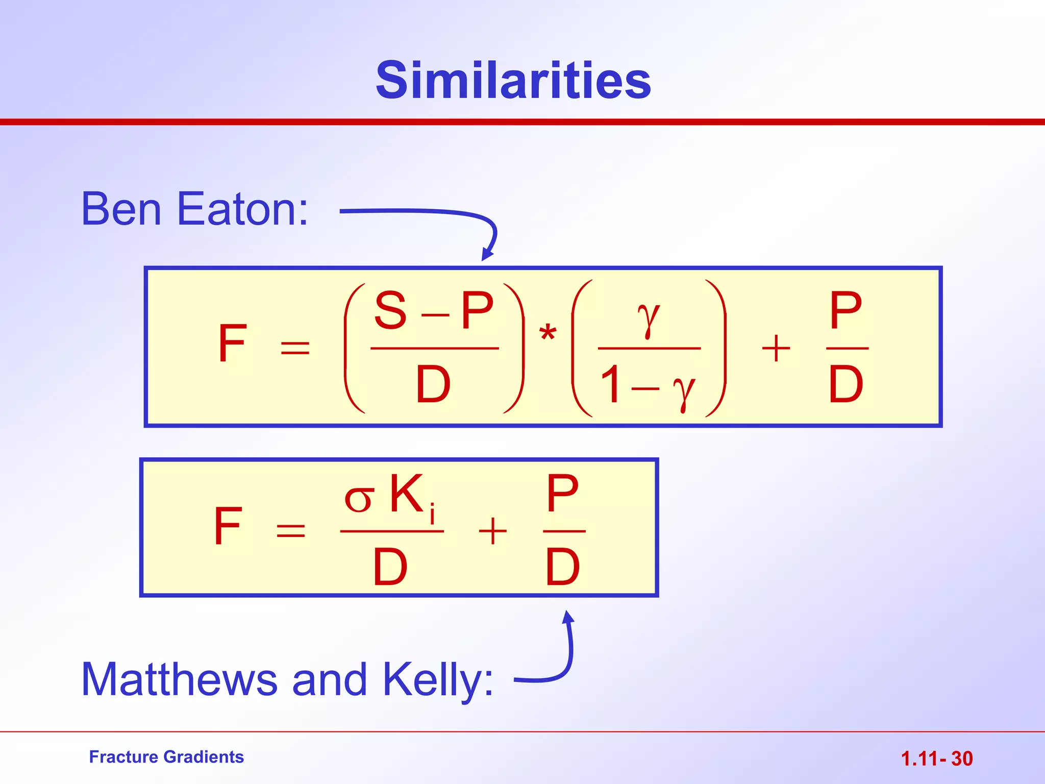 1.11 fracture gradients | PPT