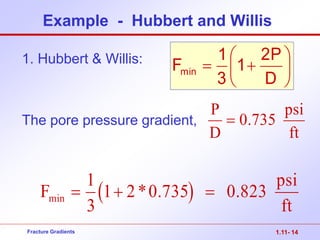 1.11 fracture gradients | PPT