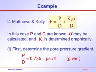 1.11 fracture gradients | PPT