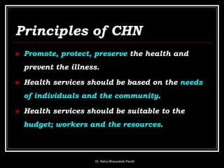 Introduction to Community Health Nursing | PPTX