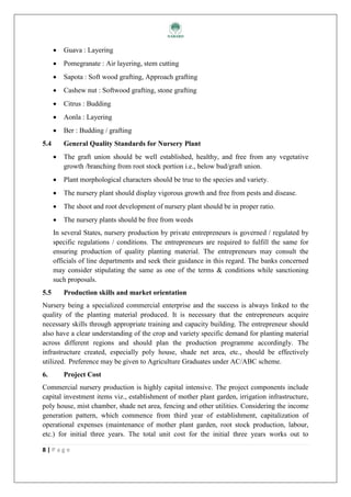 1. model scheme on_setting_up_of_high_tech_nursery_under_plantation_and ...
