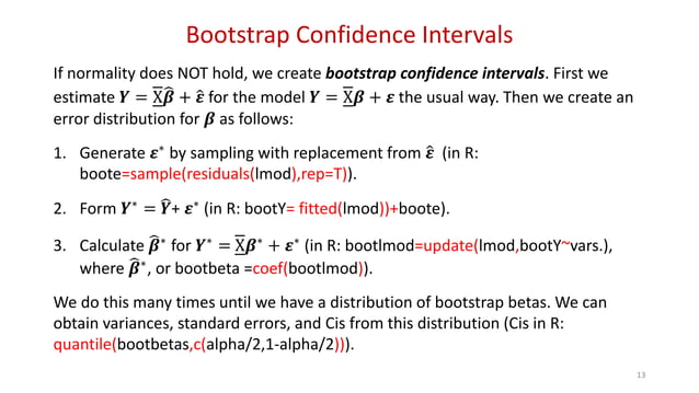1. linear model, inference, prediction | PPT