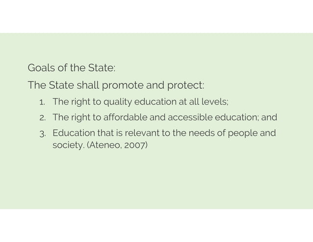 1987 Philippine Constitution Article XIV Education, Science ...